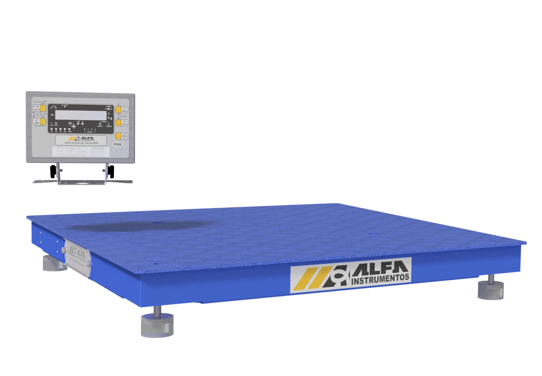 BALANÇA – PISO MOD. A – Alfa Instrumentos